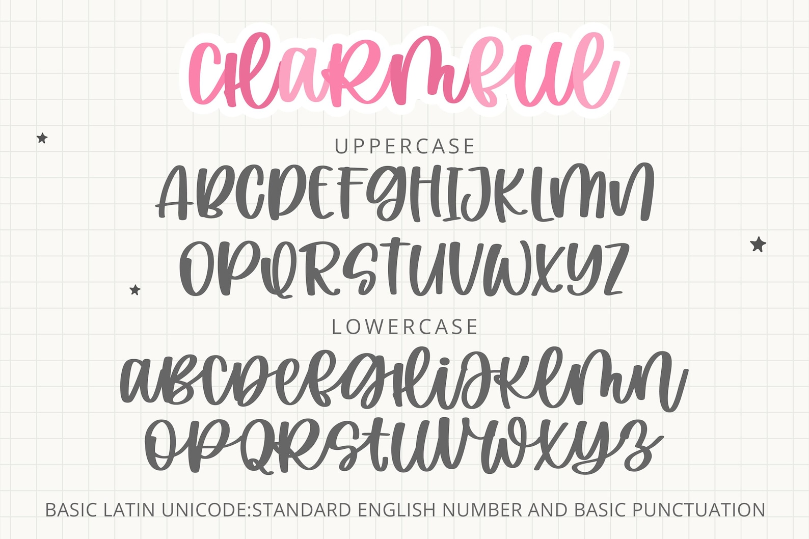 Charmful Script Font: Quirky Handwritten Design (OTF/TTF + SVG) - Etsy