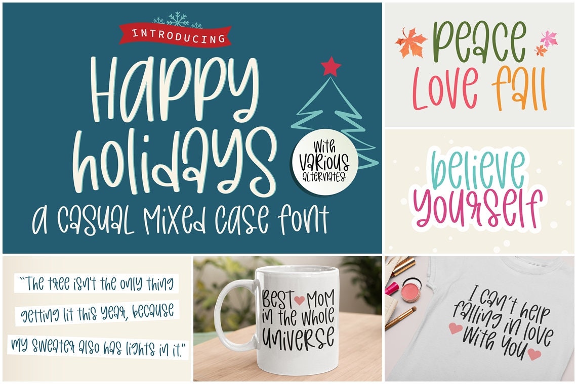 Big Bundle of 10 Handwritten Fonts Modern Calligraphy Font - Etsy