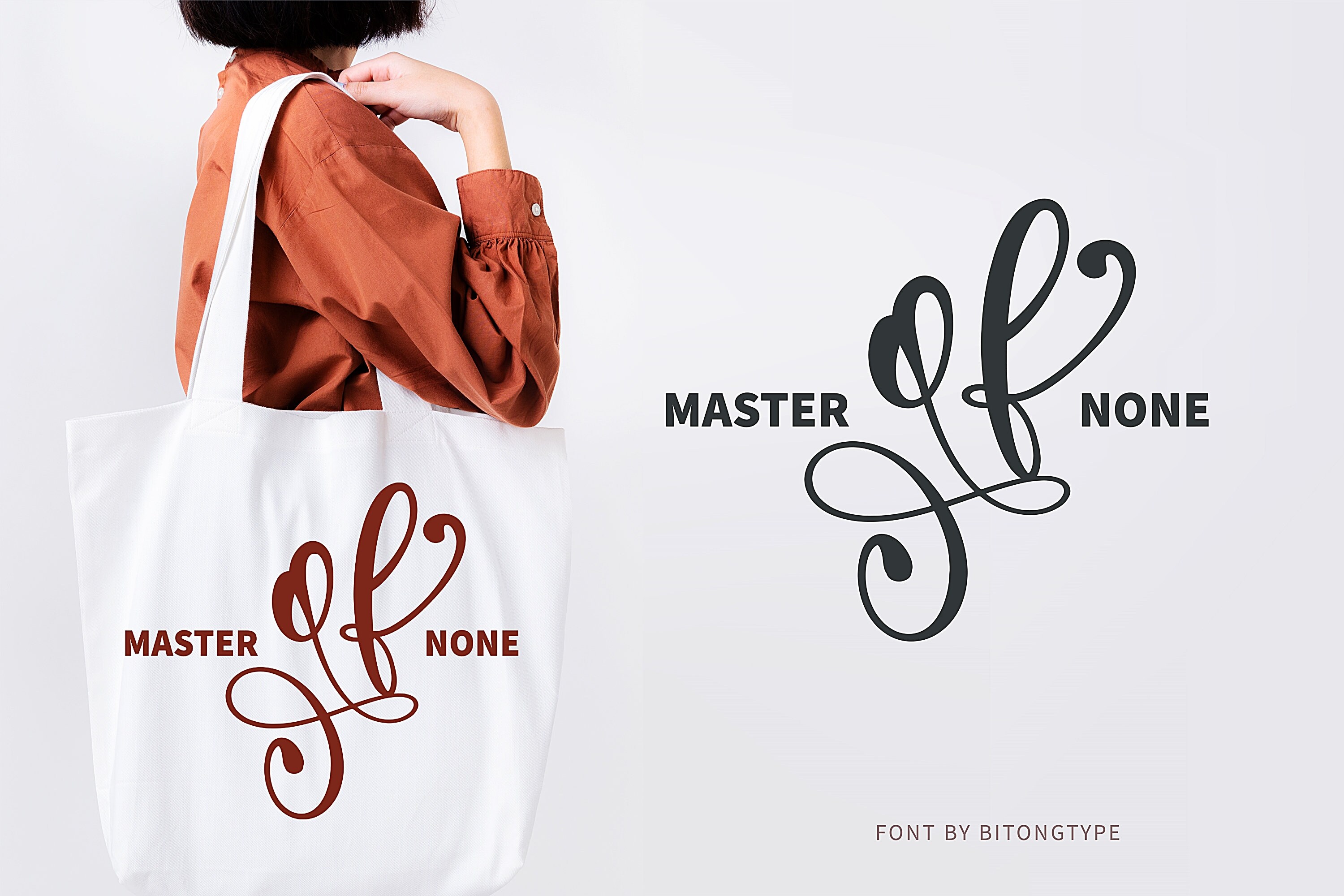 Connecting Heart Font With Tails Wedding Font With Swashes Cusive