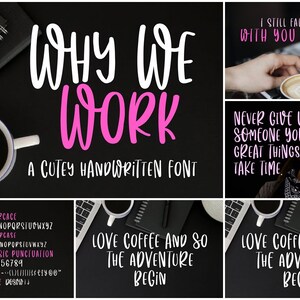 Big Bundle of 10 Handwritten Fonts Modern Calligraphy Font - Etsy