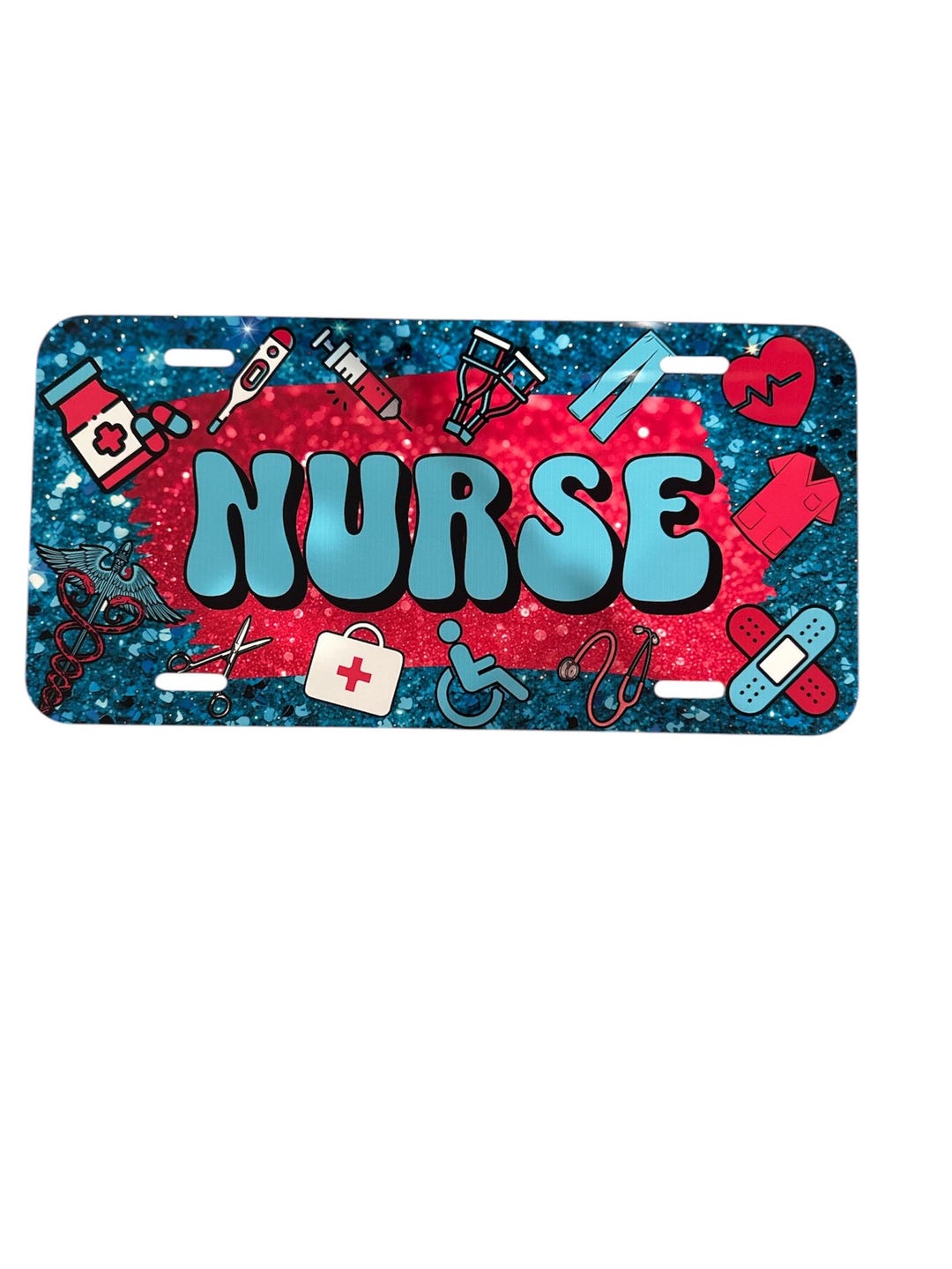 New License Plate Nurse - Etsy