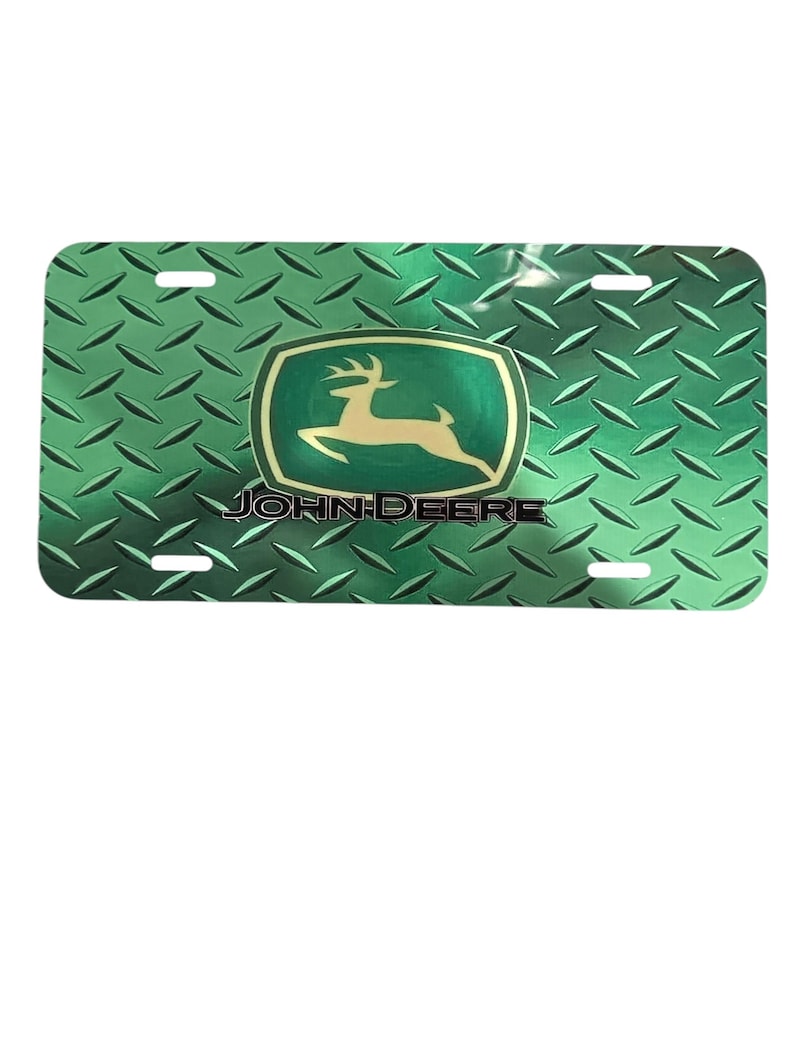 New License Plate “john Deere” - Etsy