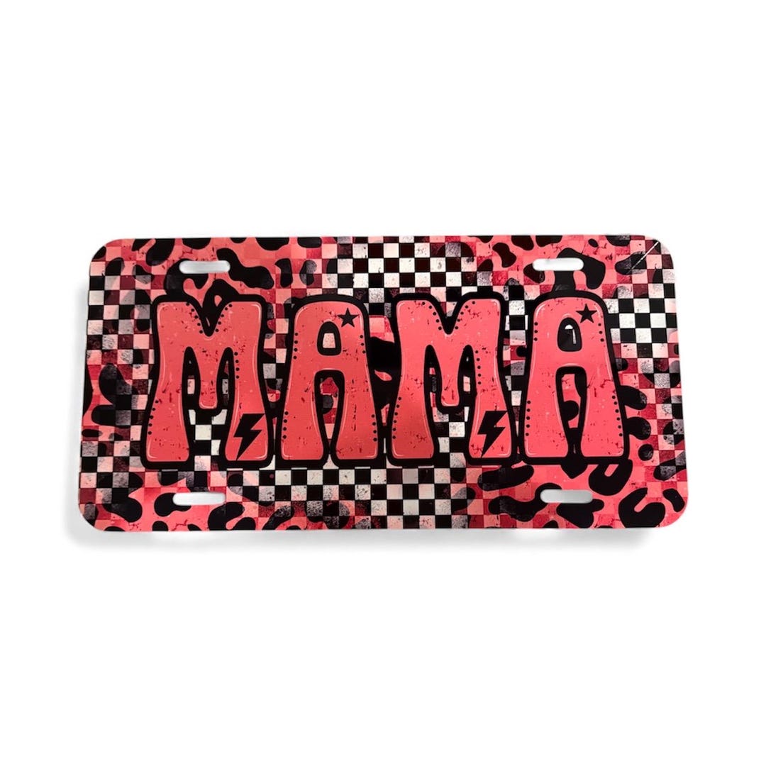 New License Plate "mama" - Etsy
