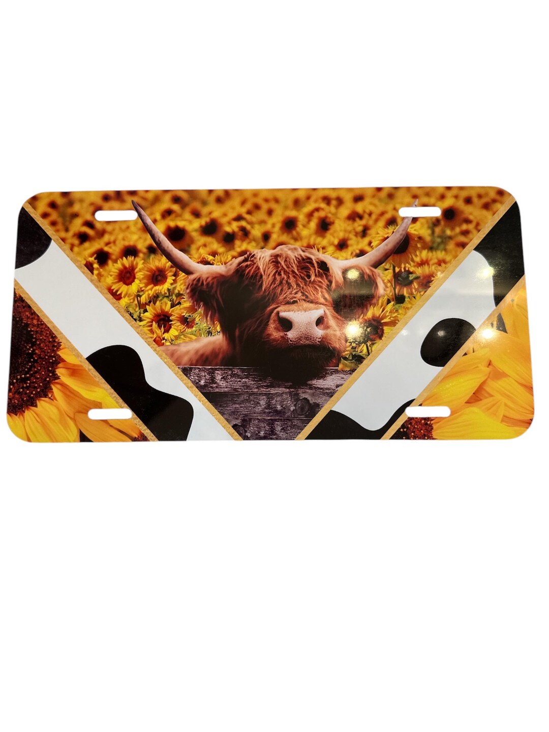 New License Plate “highland Cow” - Etsy