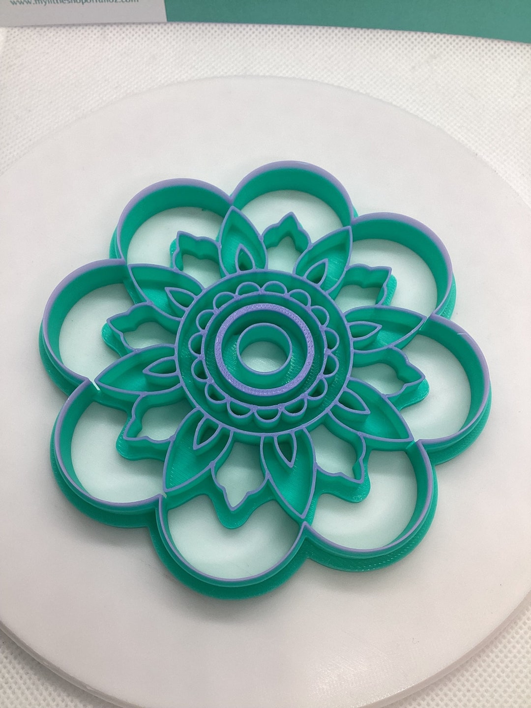 Mandala Trinket Dish Clay Cutters, Coaster Clay Cutter, Home Wares Clay ...