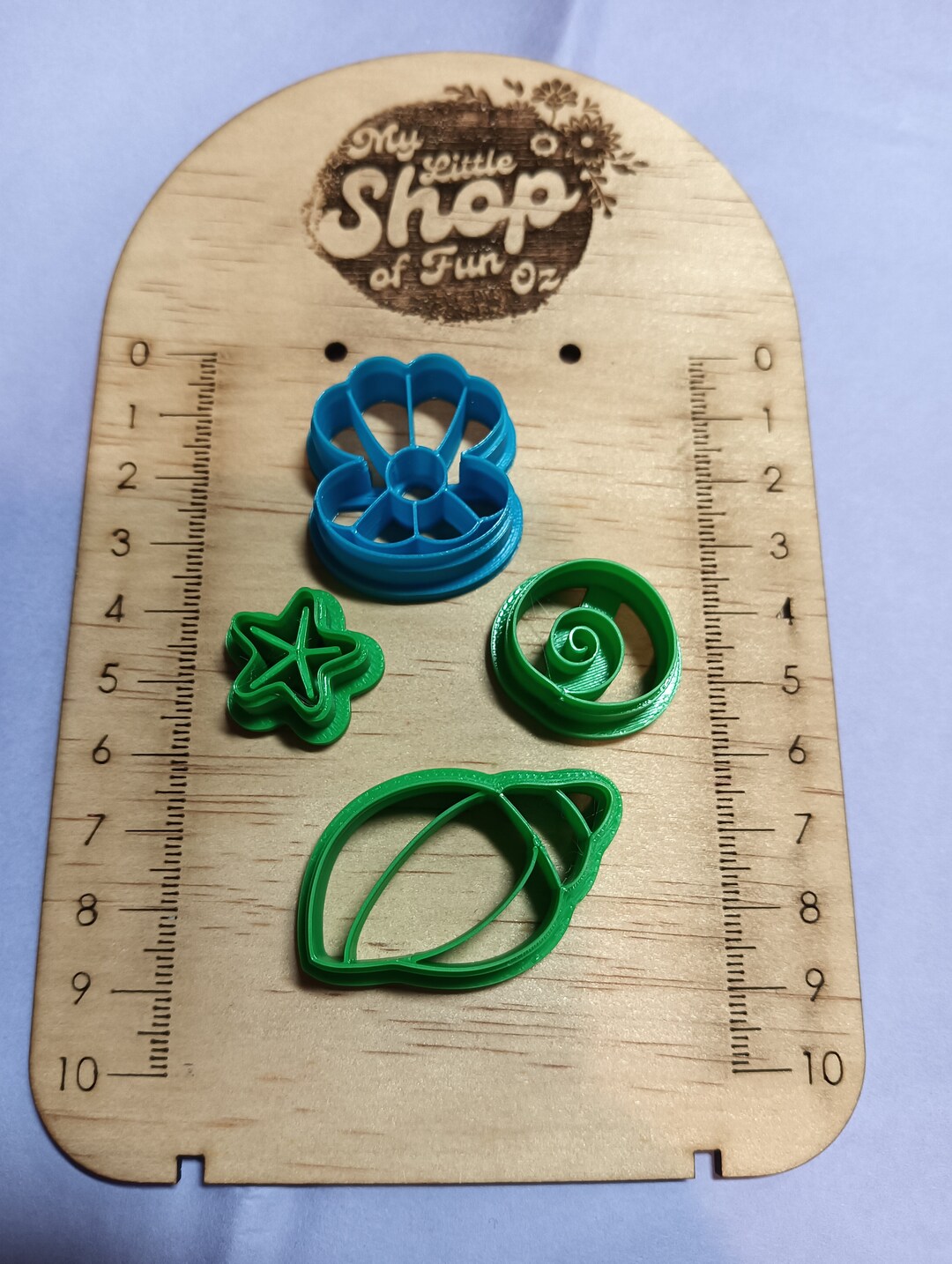 Polymer Clay Cutter, Shell Clay Cutters, Beach Imprint Cutters, Unique ...