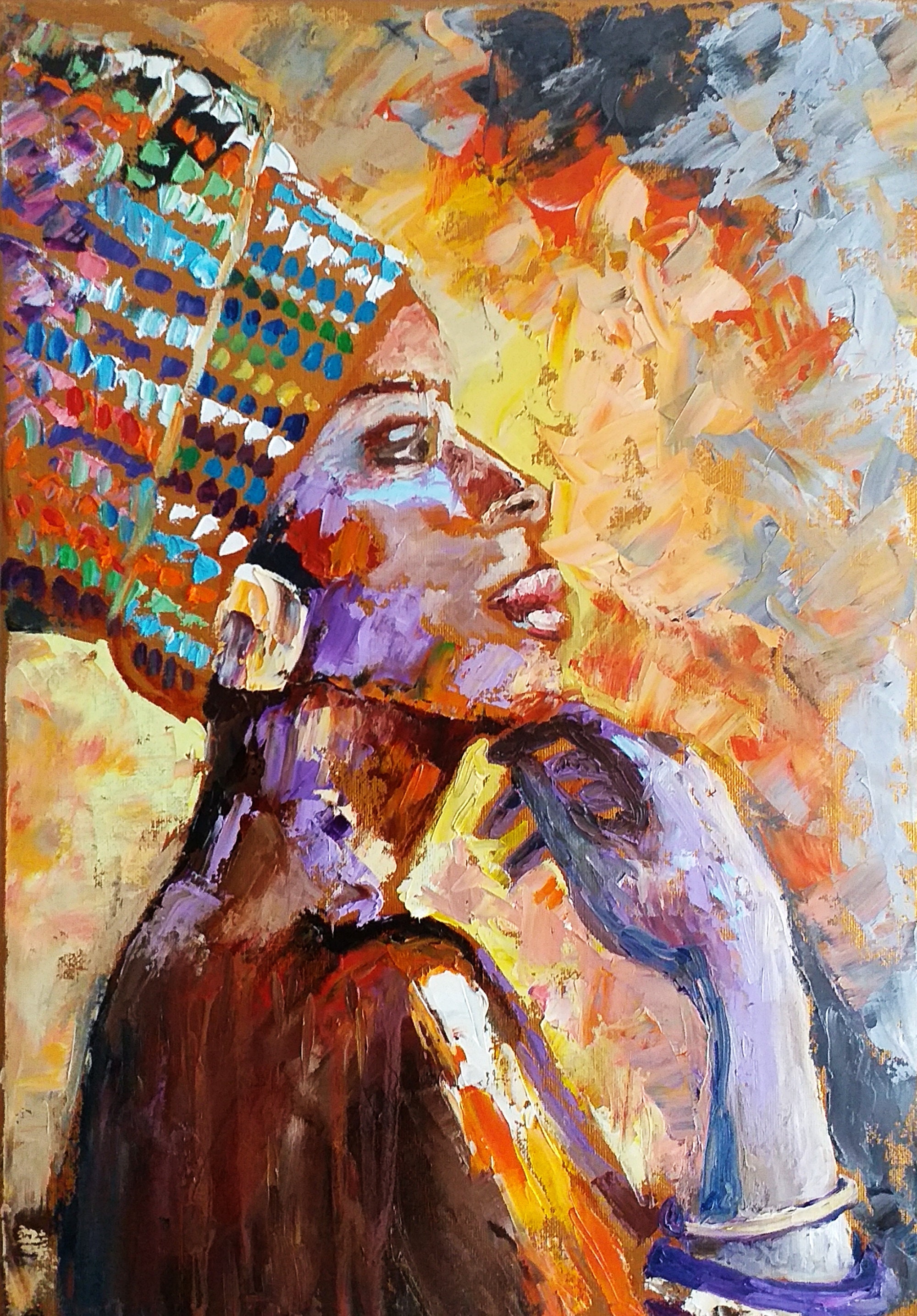 Colorful Paintings Of Women