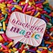 Black Girl Magic Retro Enamel Pin - Etsy