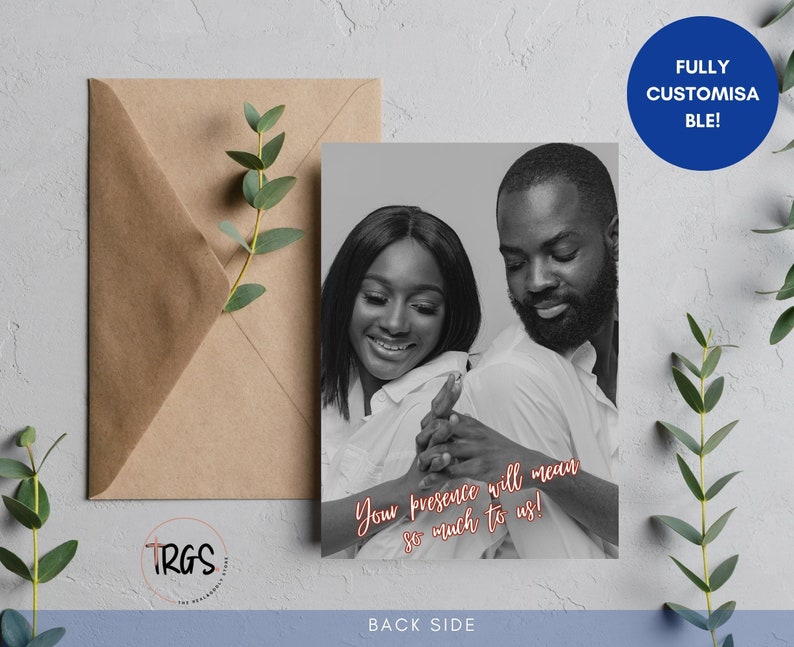 African Traditional Wedding Invitation | Program Timeline | Traditional ...