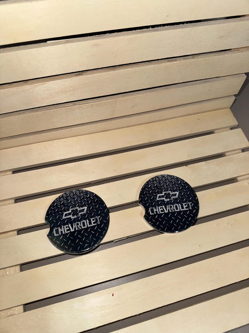 Ceramic Car Coasters - Etsy