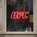 Ufc Neon Sign, Ufc Led Sign, Ufc Neon Light, Ufc Logo Light, Boxing ...
