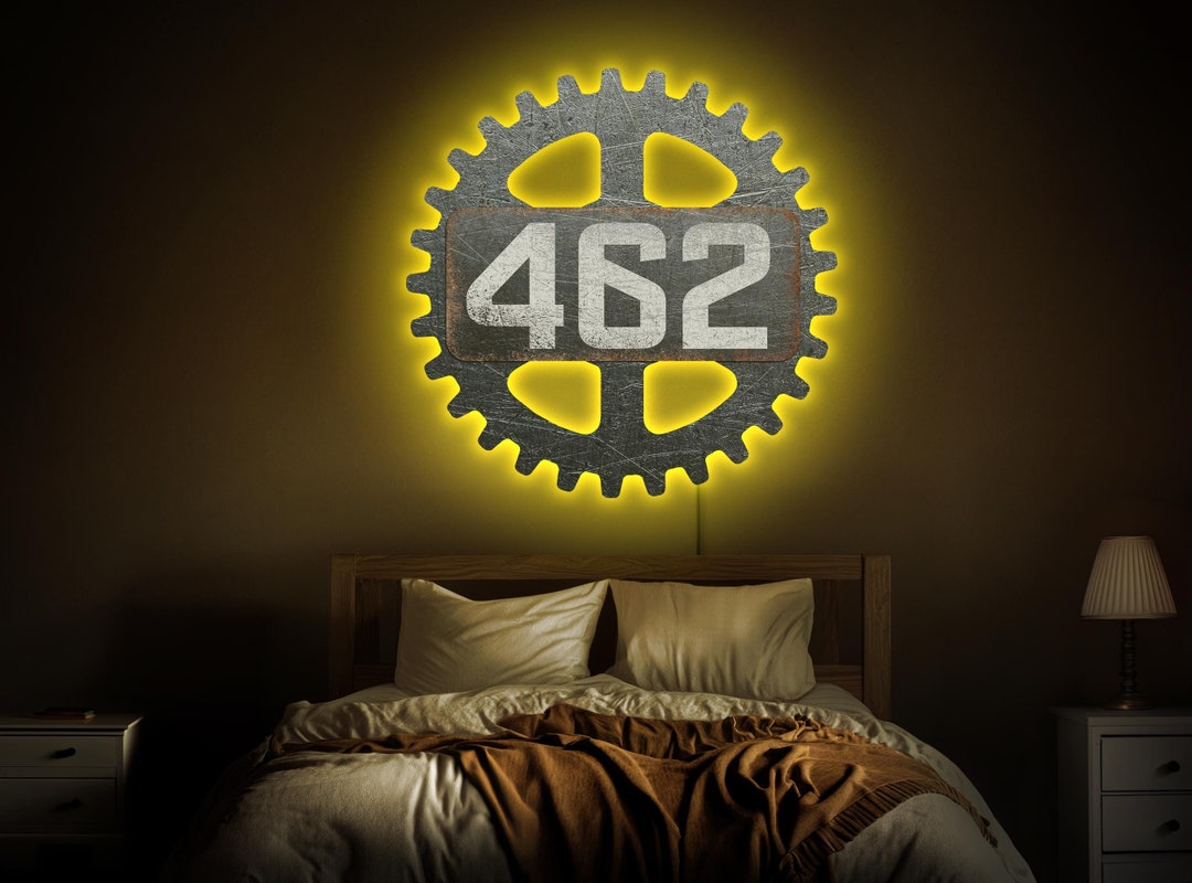 Custom Racing Number Neon Sign, Motocross Neon Sign, Racing Neon Sign ...