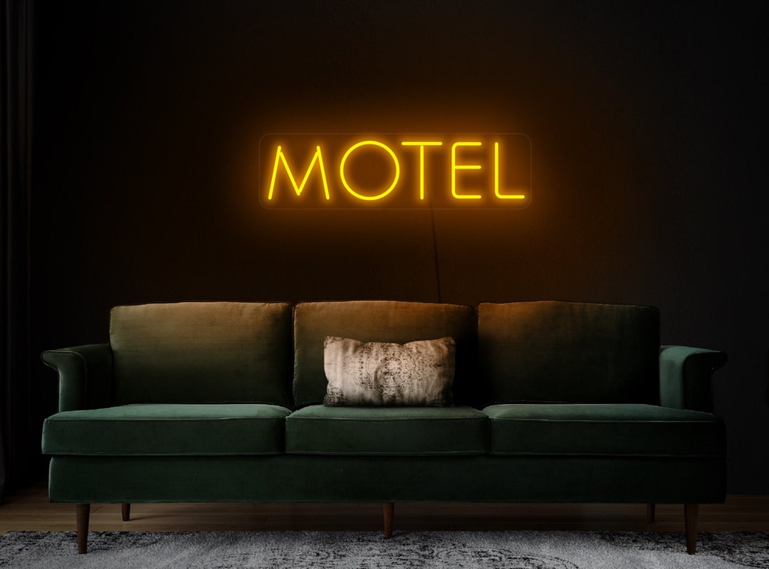 Motel Led Sign, Motel Neon Sign, Hotel Neon Sign, Motel Welcome Sign ...