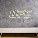 Ufc Neon Sign, Ufc Led Sign, Ufc Neon Light, Ufc Logo Light, Boxing ...