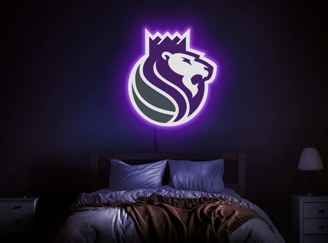 Sacramento Kings Neon Sign, Sacramento Kings Led Sign, Sacramento Kings ...