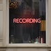 Recording Neon Sign, Recording Studio Sign, Recording Led Sign ...