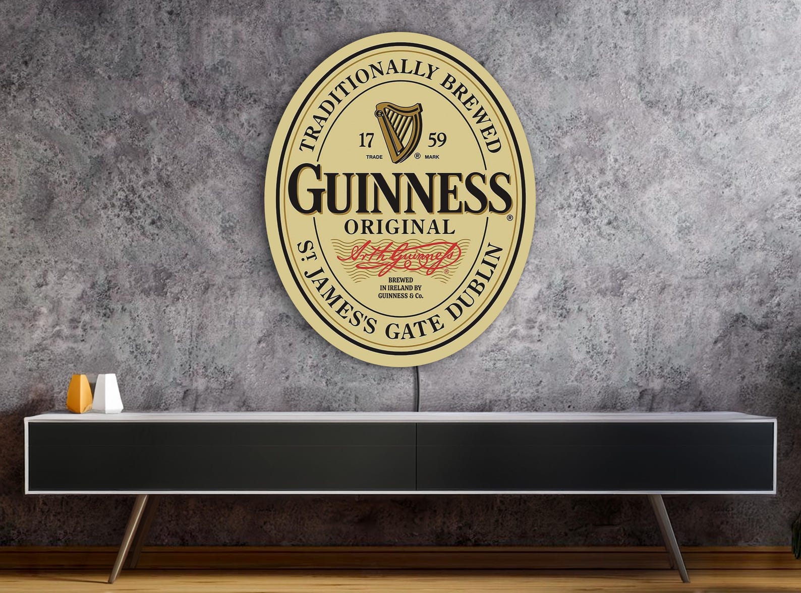 Guinness Led Sign, Guinness Neon Sign, Guinness Logo, Guinness Label ...