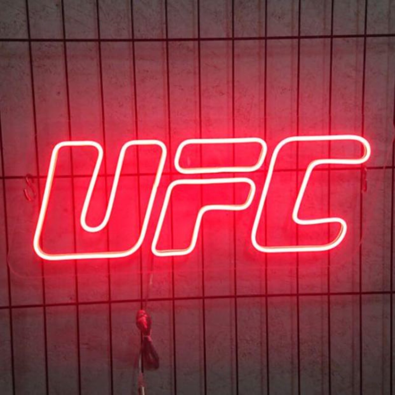 Ufc Neon Sign, Ufc Led Sign, Ufc Neon Light, Ufc Logo Light, Boxing ...