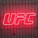 Ufc Neon Sign, Ufc Led Sign, Ufc Neon Light, Ufc Logo Light, Boxing ...