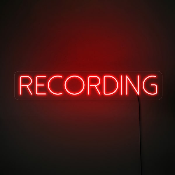 Recording Light - Etsy