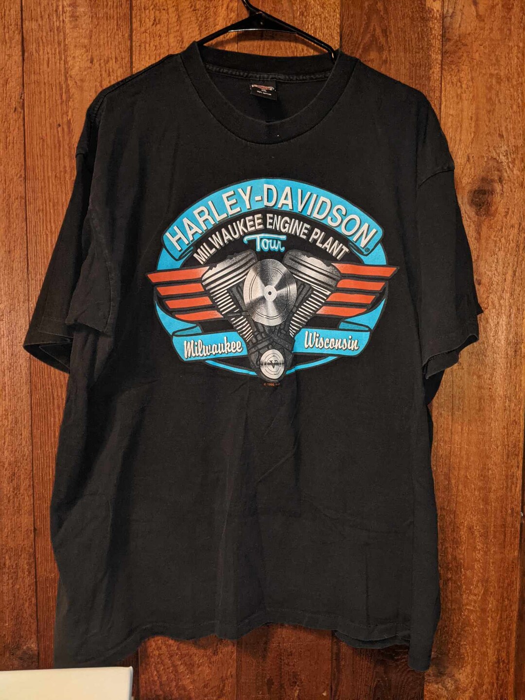 MILWAUKEE Harley Davidson Engine 90s Designer Tshirt - Etsy