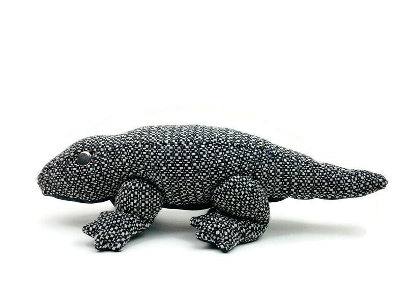 Lizard PDF Sewing Pattern, Instant Download Soft Toy Pattern, Digital ...