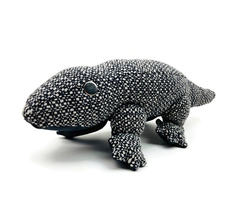 Lizard PDF Sewing Pattern, Instant Download Soft Toy Pattern, Digital ...