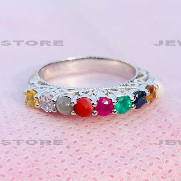 Nine Planets Ring - Etsy