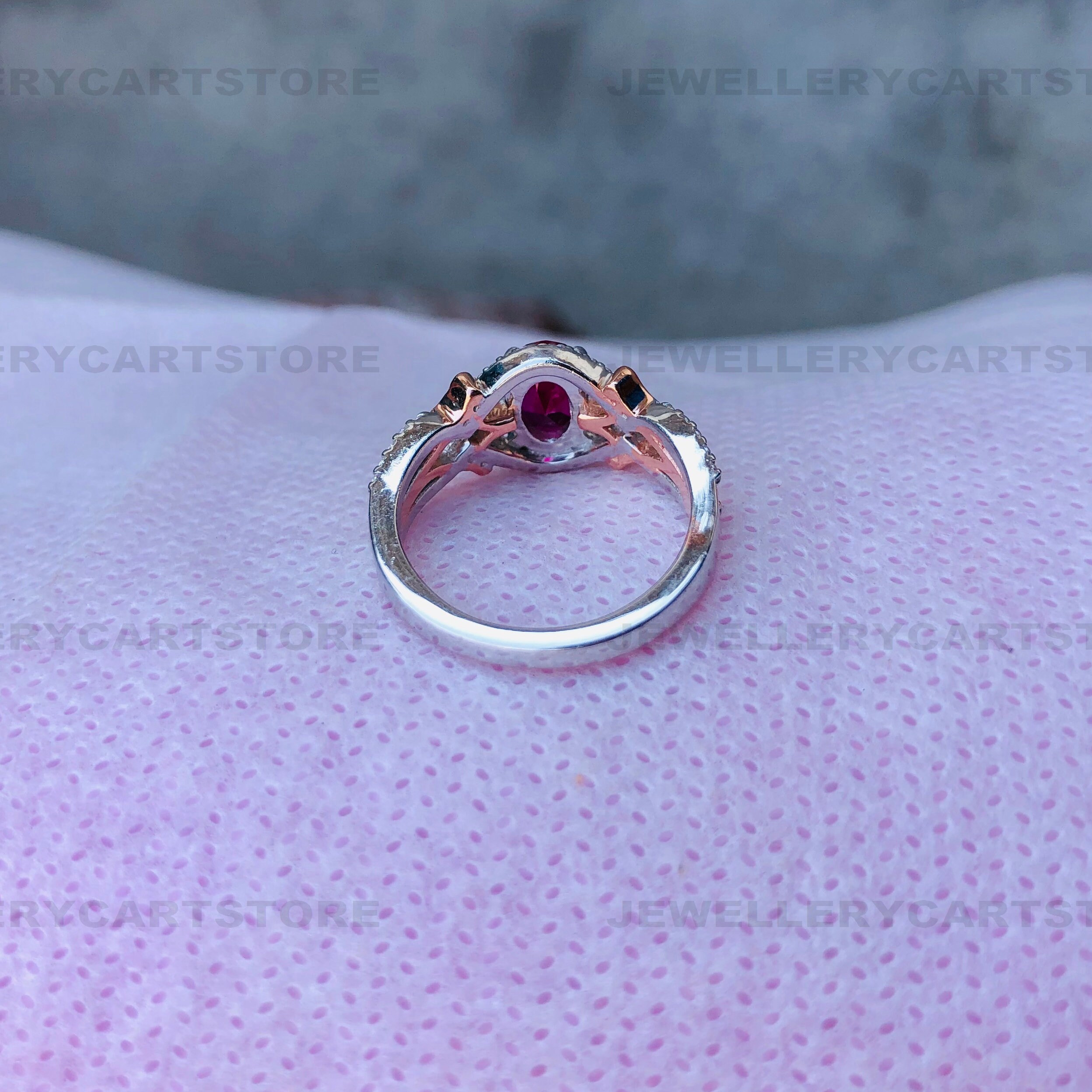 Enchanted Disney Mulan Live Action Rhodolite 1 Ct Diamond Ring | Etsy