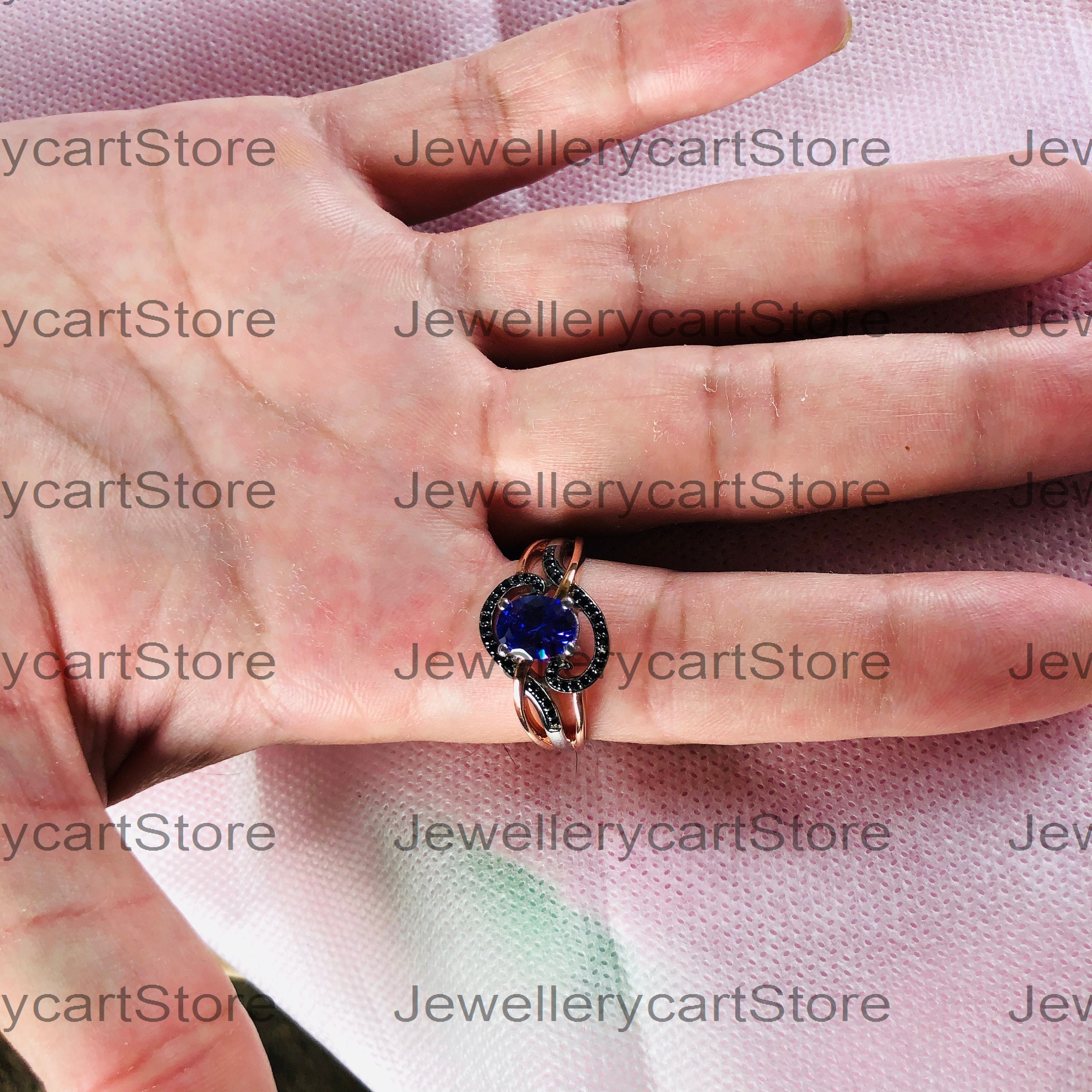 1.35ctw Enchanted Disney Villains Ursula Ring Amethyst and - Etsy