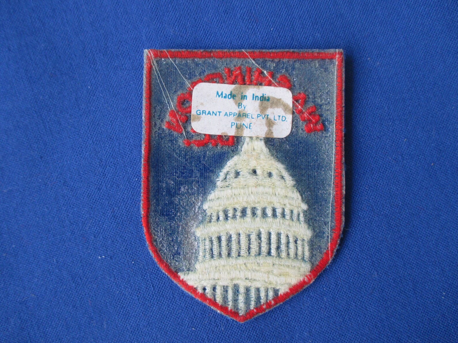 Capitol Building Patch Washington DC Souvenir Patch Vintage | Etsy