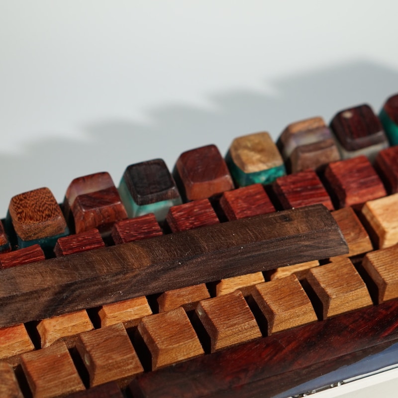 Wooden Keycaps - Etsy