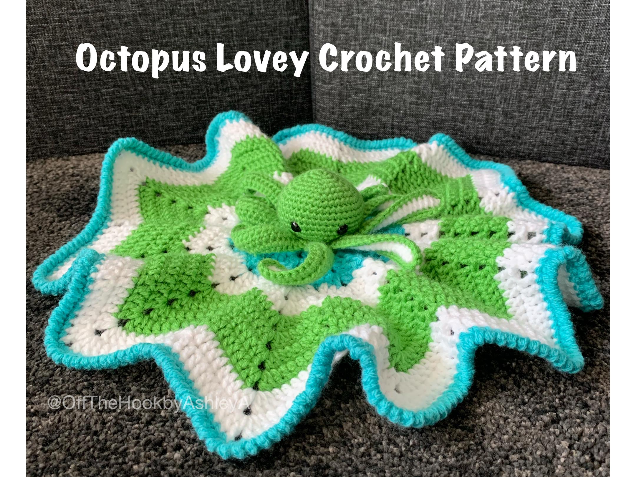 Free Crochet Octopus Lovey Crochet Pattern Octopus Lovey Crochet Pattern