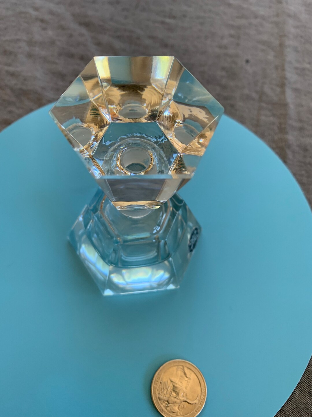 Hoya Crystal Perfume Bottle - Etsy