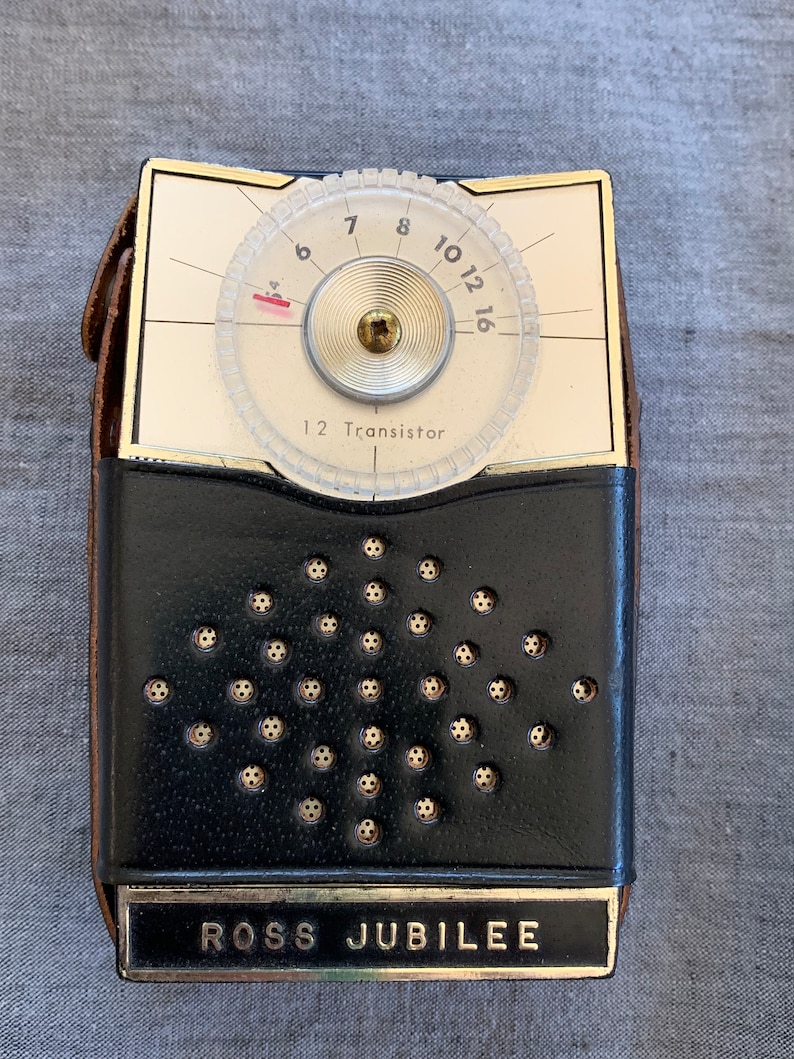 Ross Jubilee Transistor Radio 1960s - Etsy