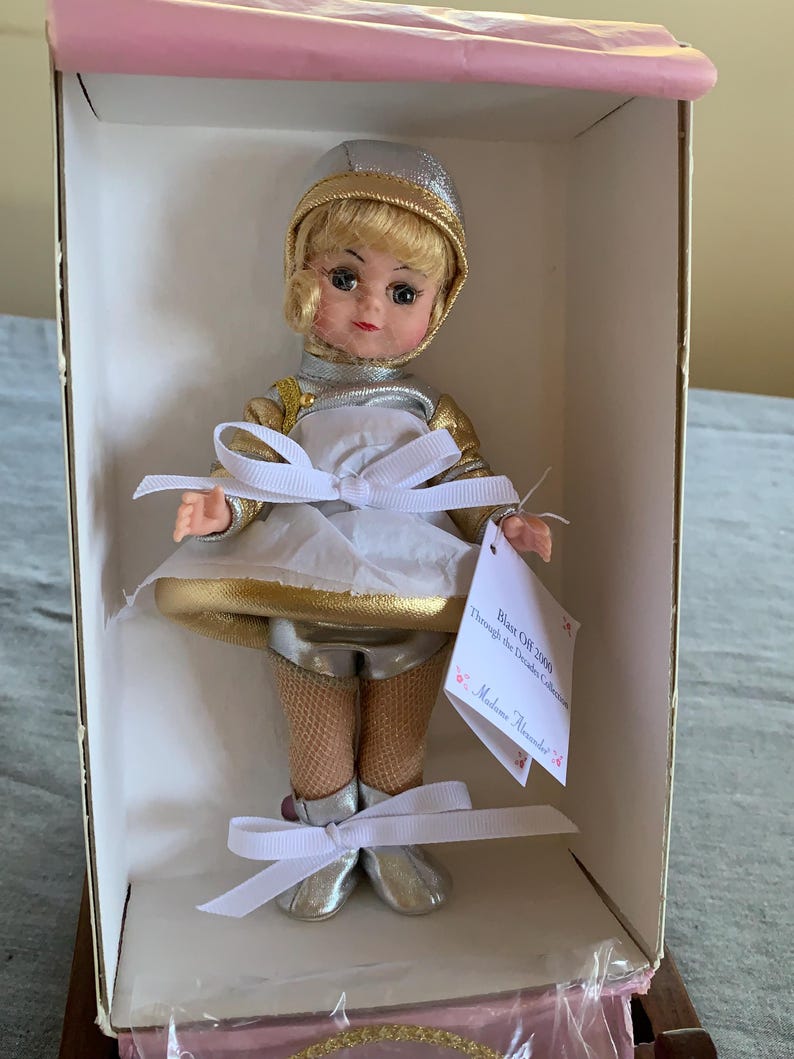 Blast off 2000! NIB Millennium 8" Doll by Madame Alexander - Etsy