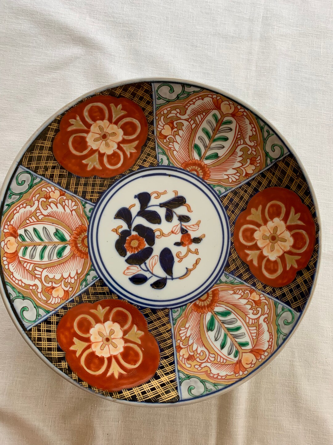 Japanese Imari Porcelain Platter - Etsy