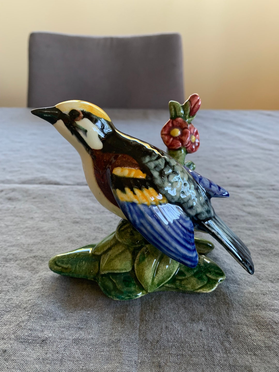 Stangl Pottery Bird Chestnut Sided Warbler Hand-painted - Etsy