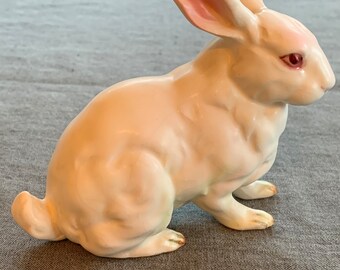 Lefton Bunny Rabbit Planter Figure Candy Dish Easter Spring - Etsy