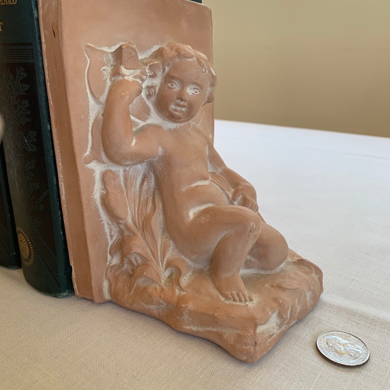 Cherub Bookends - Etsy