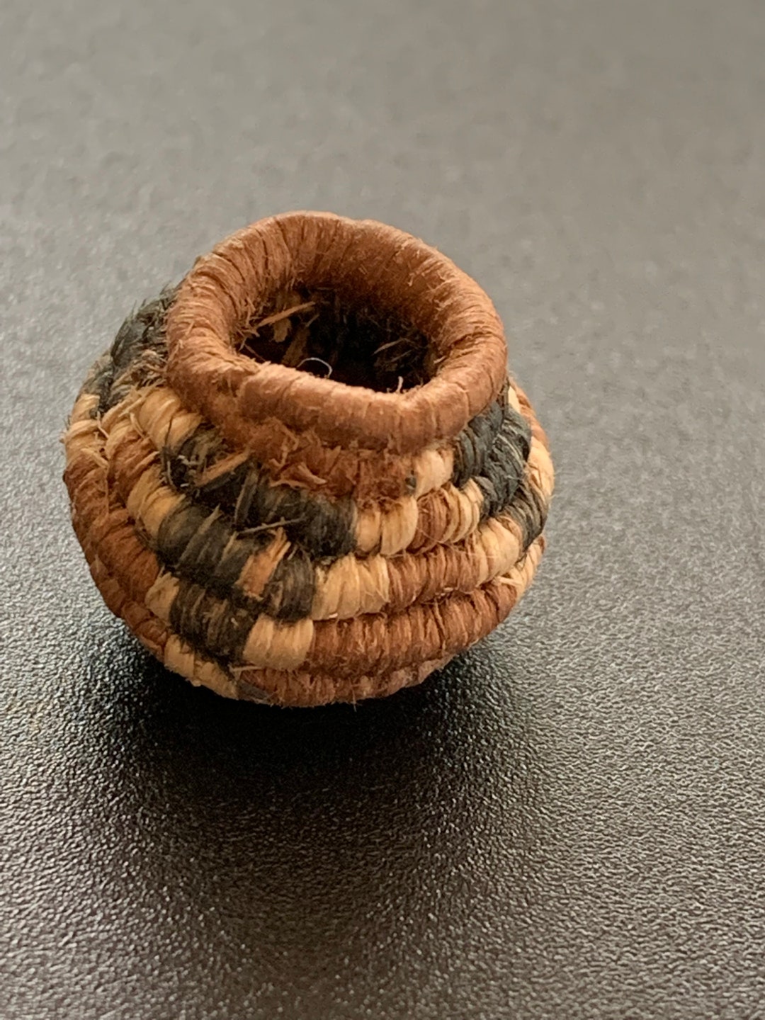 Miniature Native American Woven Basket 5/8 Diameter 1 1/2 High - Etsy