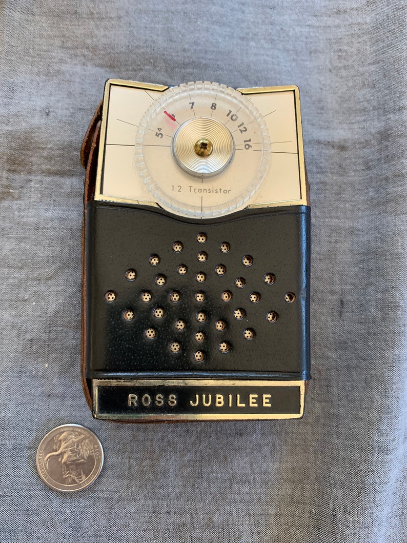 Ross Jubilee Transistor Radio 1960s - Etsy
