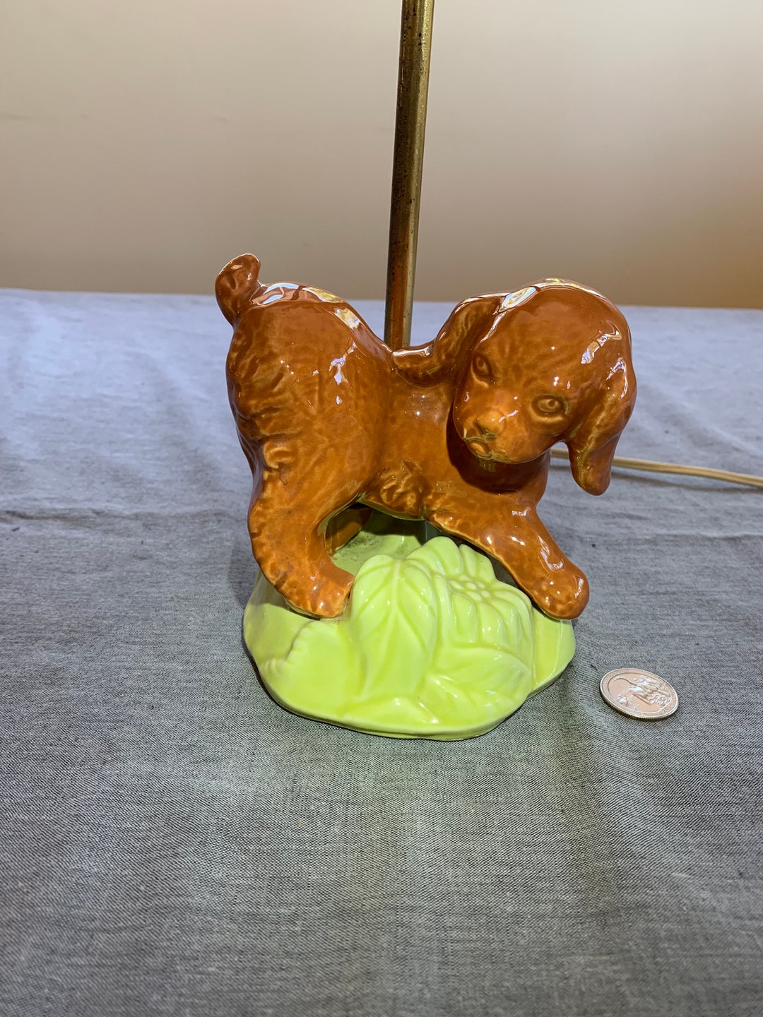 Ceramic Cocker Spaniel Lamp Works - Etsy