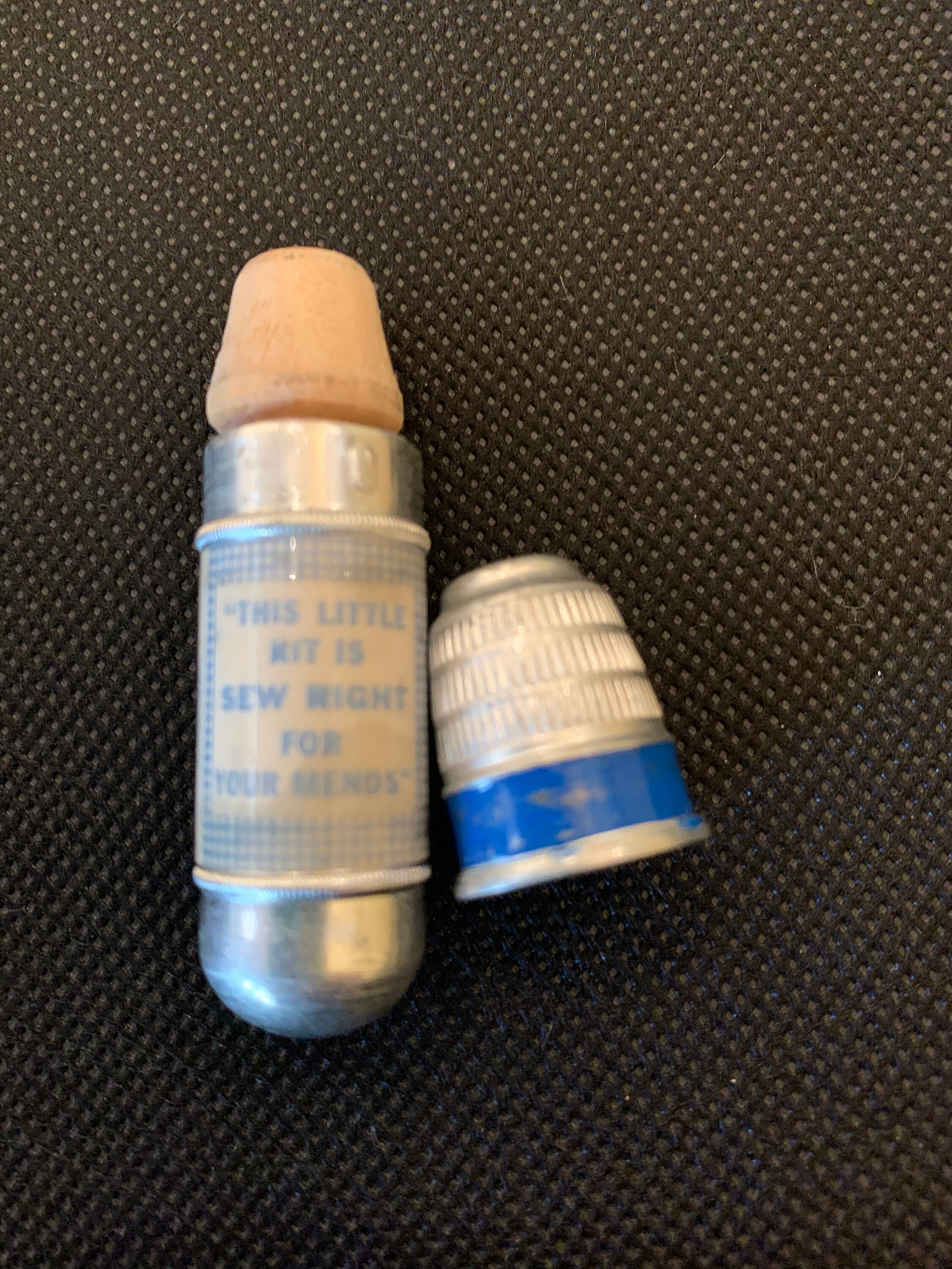 Vintage Pacific Telephone Bullet Shaped Sewing Kit - Etsy