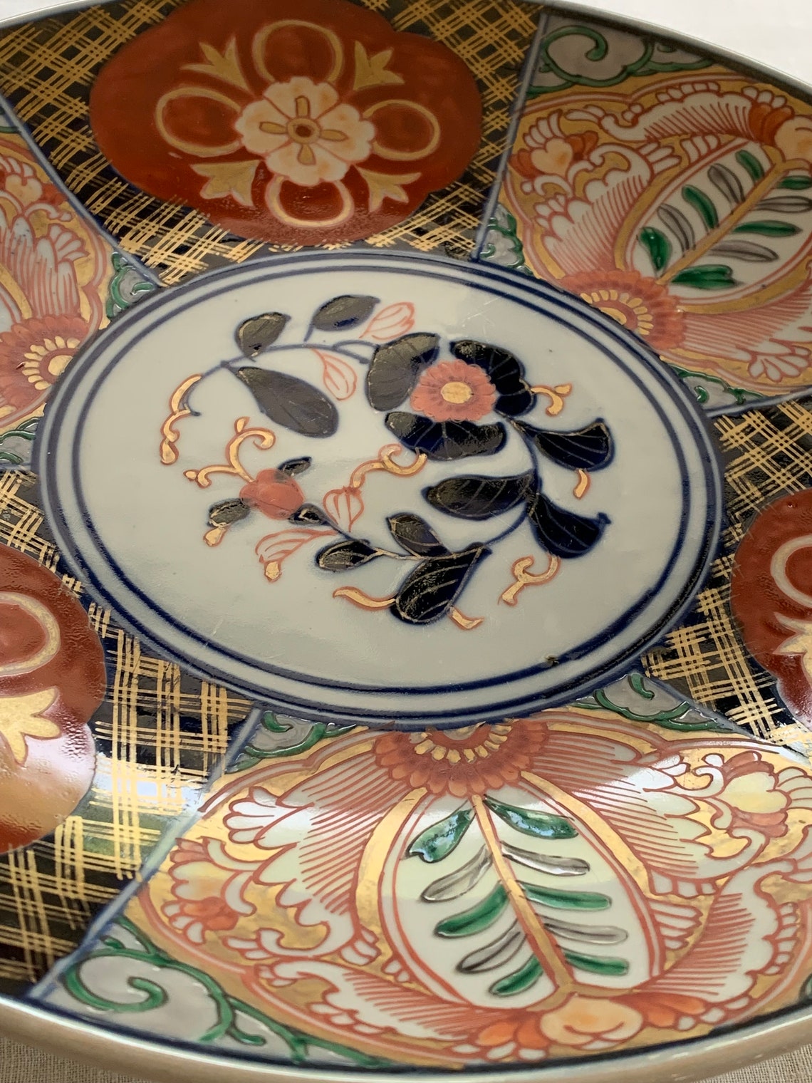 Japanese Imari Porcelain Platter | Etsy