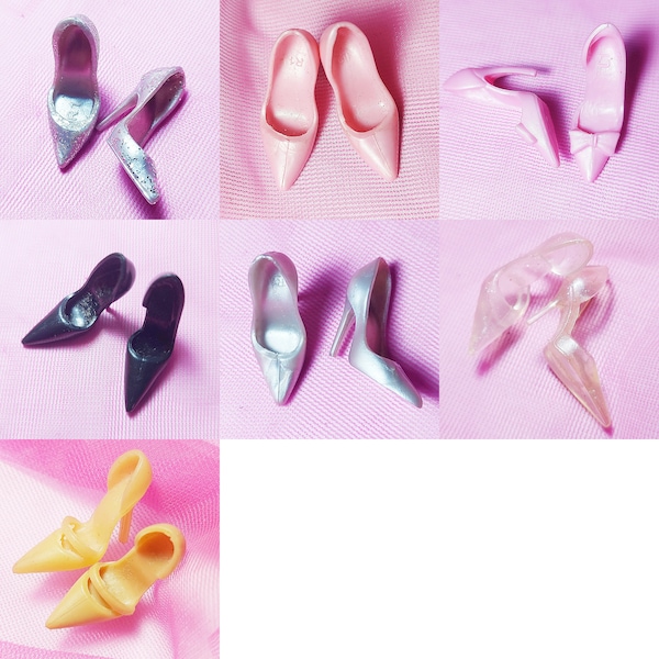 Realistic Barbie Doll Shoes - Etsy