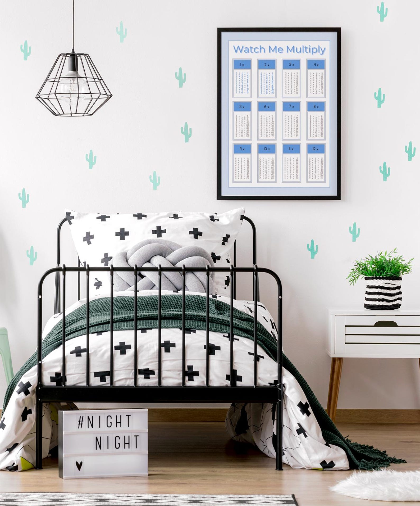 Watch Me Multiply - Blue Times Table Chart | Printable Multiplication ...