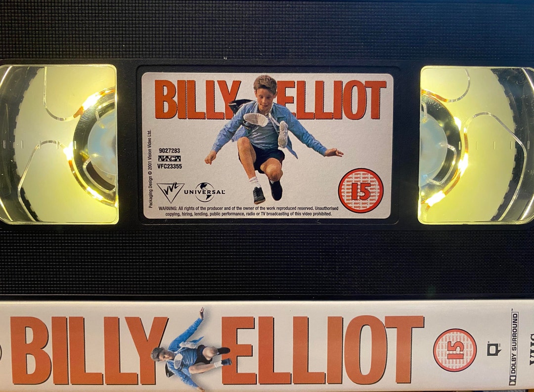 Billy Elliot VHS Videotape Light W/original Box - Etsy