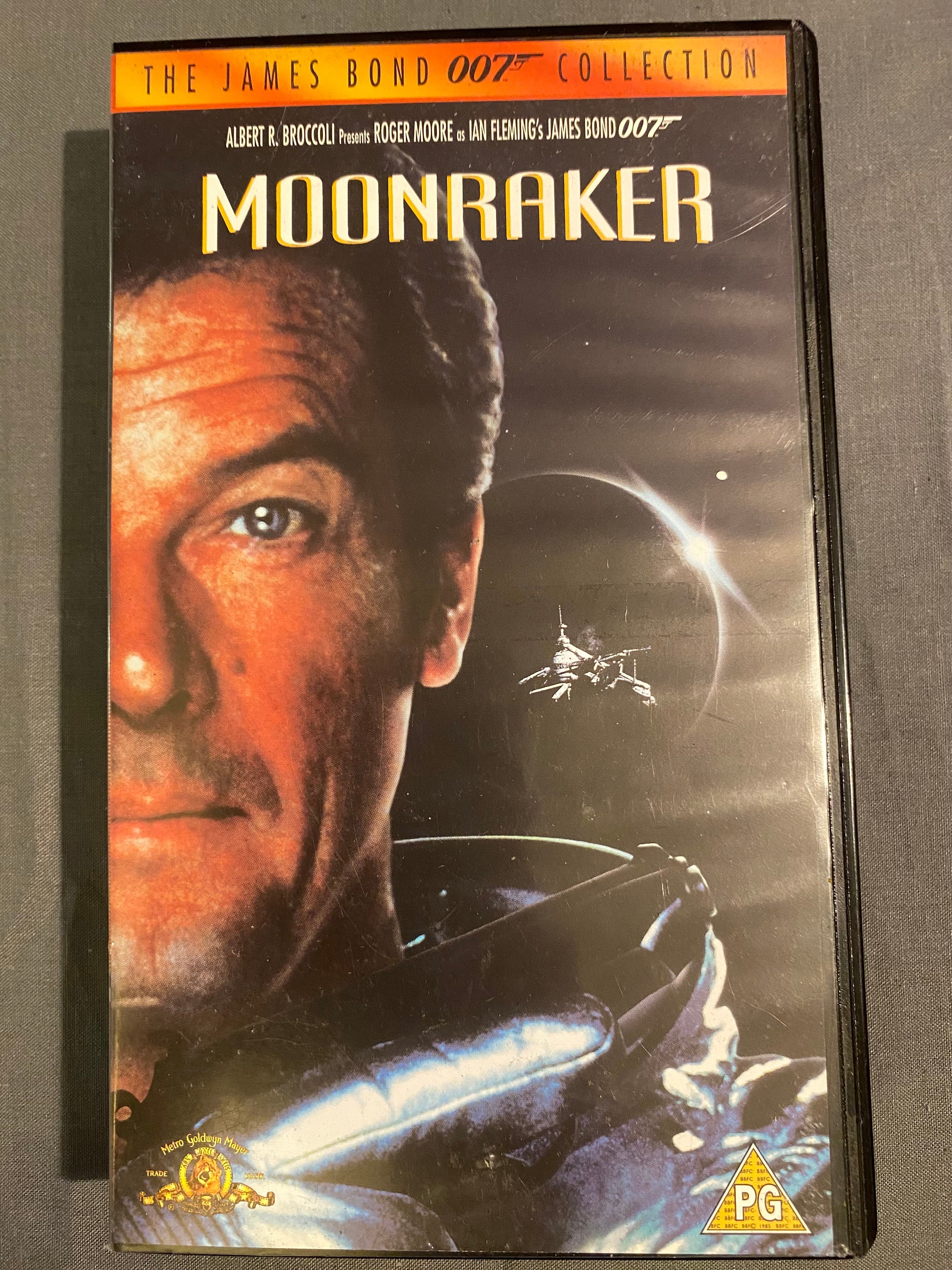 James Bond Moonraker VHS Videotape Light W/ Original Box Novelty Gift ...