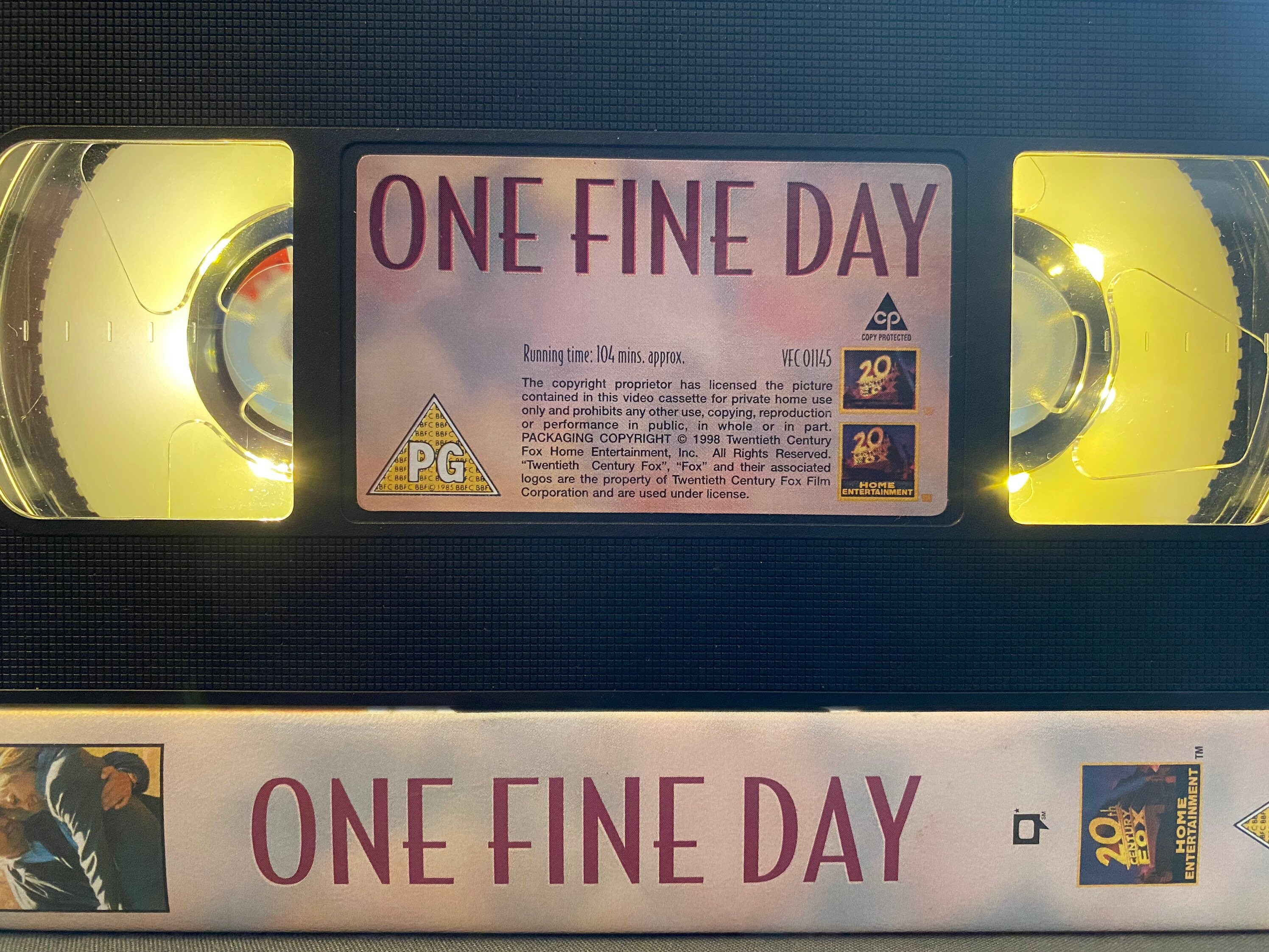 One Fine Day VHS Videotape light w/original box Novelty Gift - Etsy España